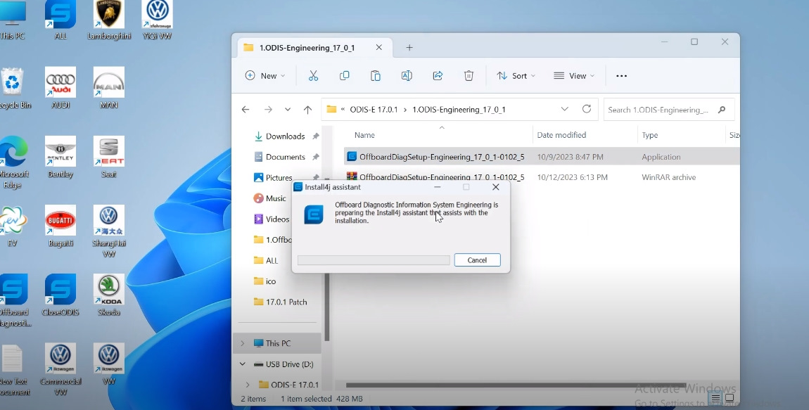 VAG ODIS E 17.01 Дистрибутив & Видео инструкция по установке — DRIVE2