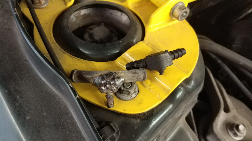 Ошибка p1477 — проблема была в тройнике:) — MINI Cooper S Mk I, 1,6 л ...