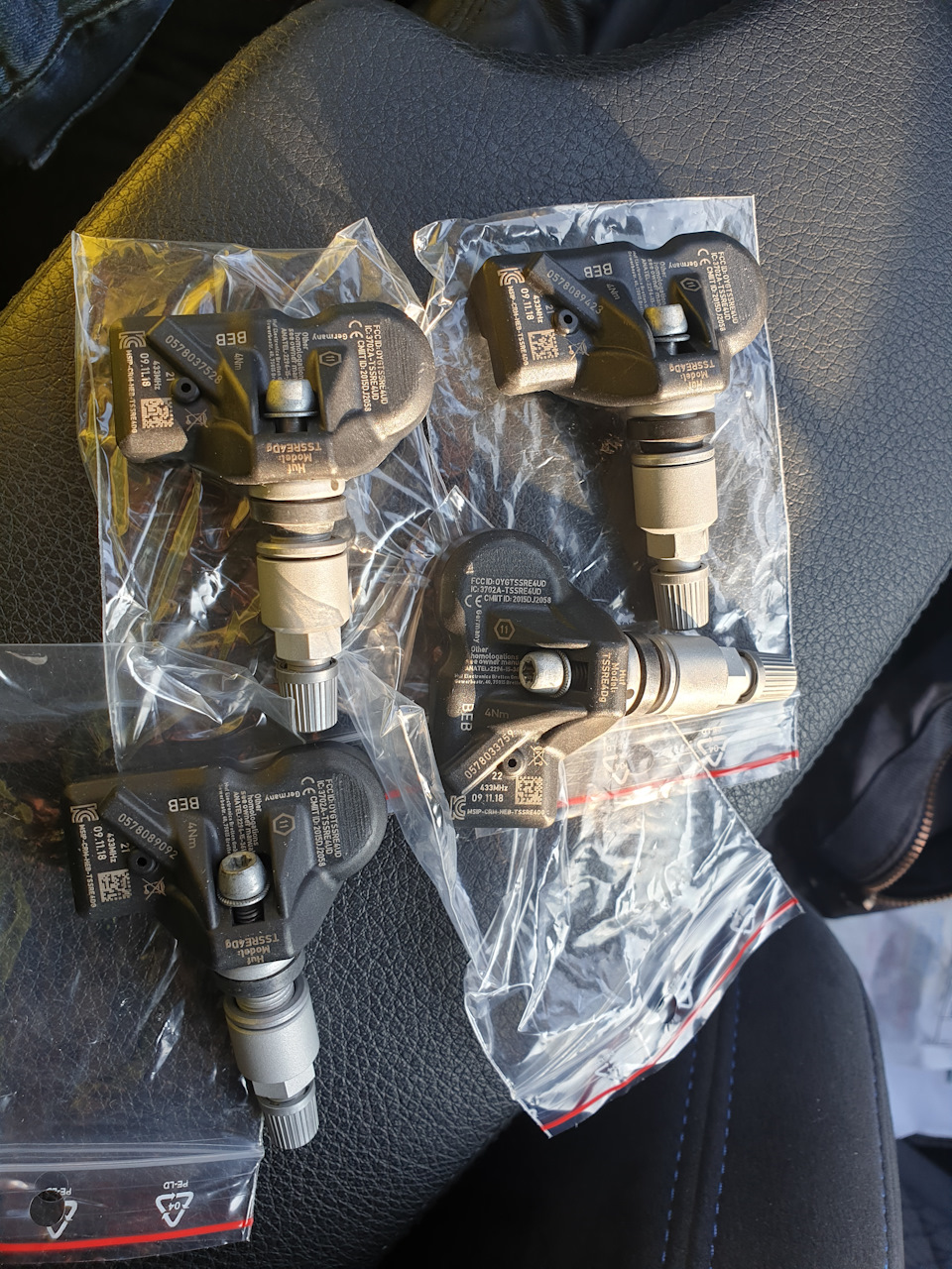 Дооснащение системой RDC (система контроля давления в колесах) — BMW 3 ...