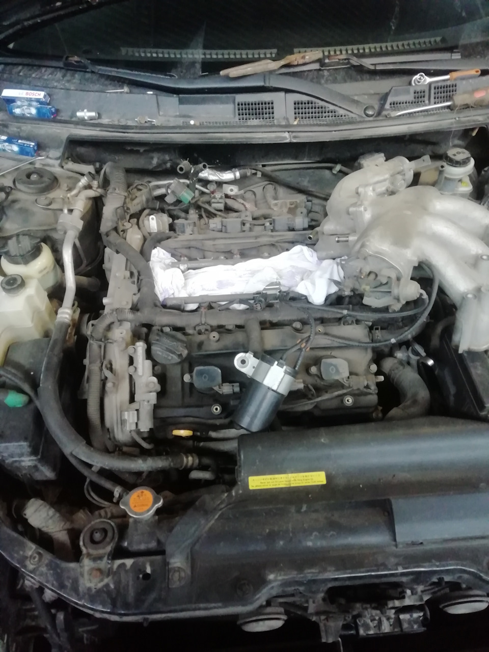 Свечи — Nissan Teana (J31), 2,3 л, 2007 года | плановое ТО | DRIVE2