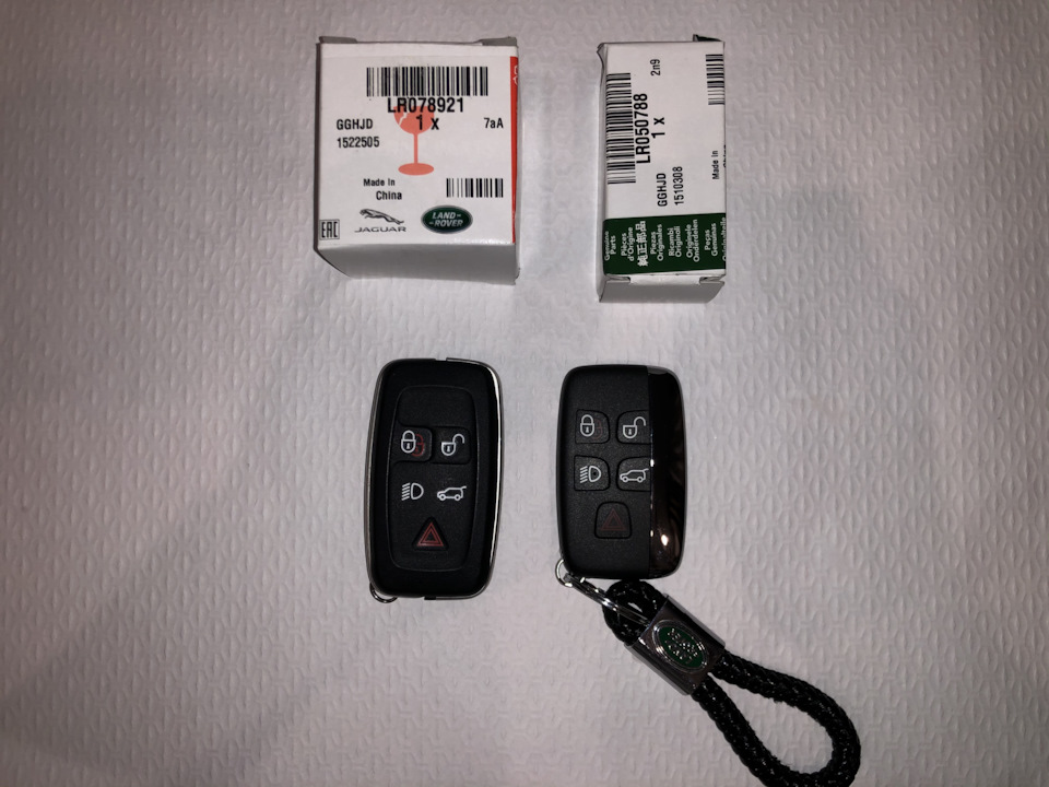 Обновление ключа — Land Rover Range Rover (3G), 3,6 л, 2010 года ...