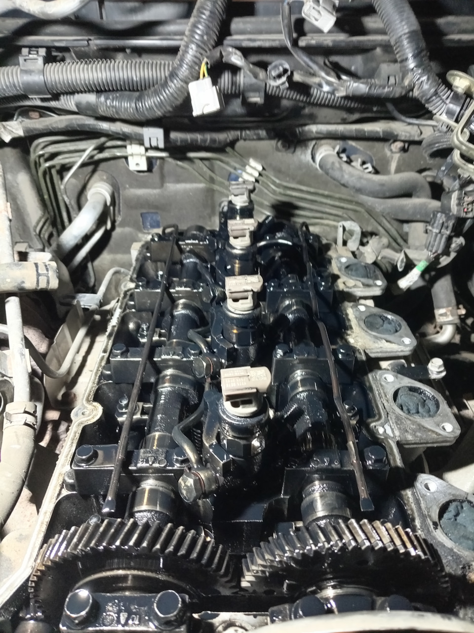 Регулировка зазоров клапанов — Mitsubishi Pajero Sport (2G), 2,5 л ...