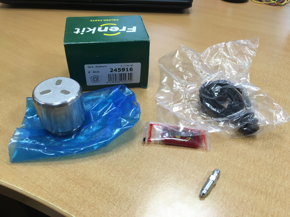 Переборка задних тормозов Pajero 4 3.0 — Mitsubishi Pajero (4G), 3 л ...