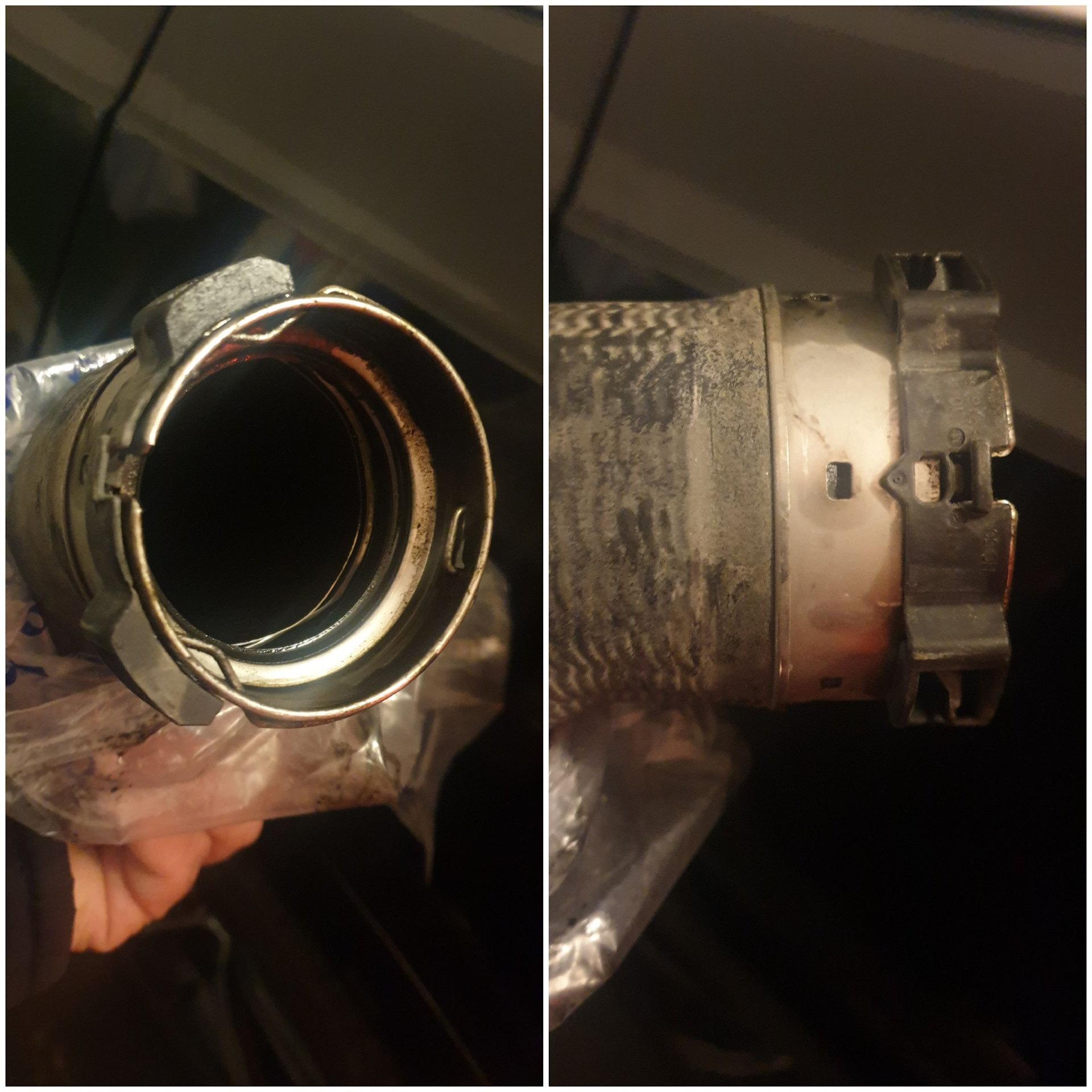 Замена левый патрубок интеркуллера в ХС90 — Volvo XC90 (2G), 2 л, 2016 ...