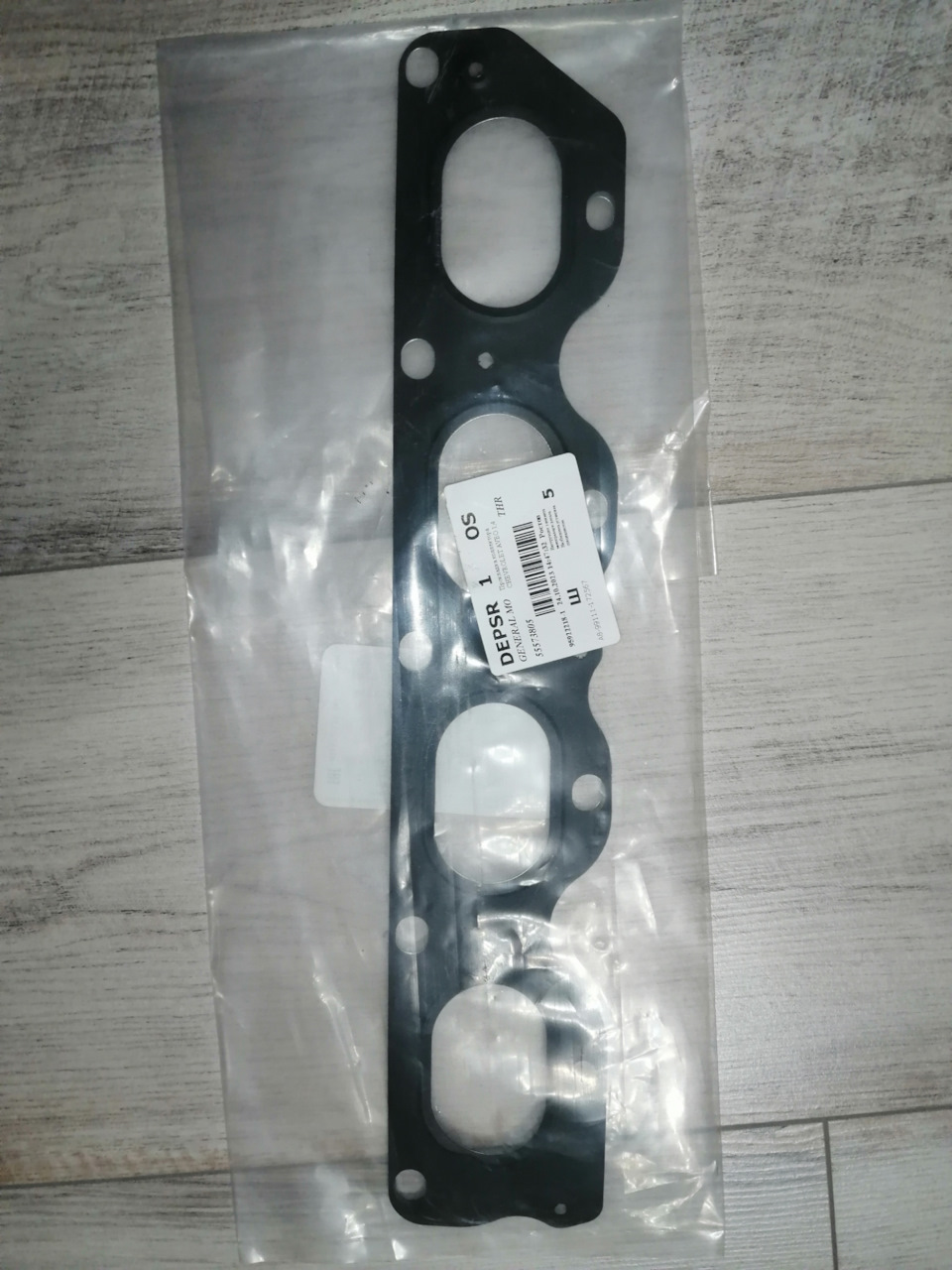 55573805 Прокладка выпускного коллектора / Chevrolet 1.6/1.8 09~ GM ...