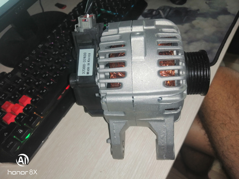 Замена генератора на восстановленный из Южной Кореи — Hyundai Sonata IV ...