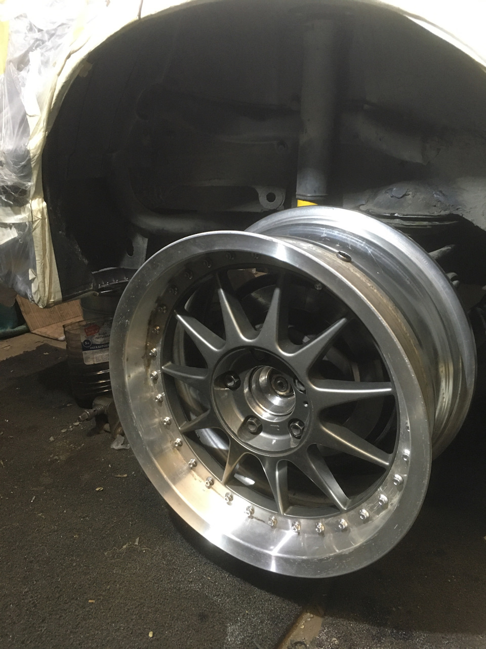 Задняя подвеска на месте — BMW 3 series (E30), 3,5 л, 1986 года ...