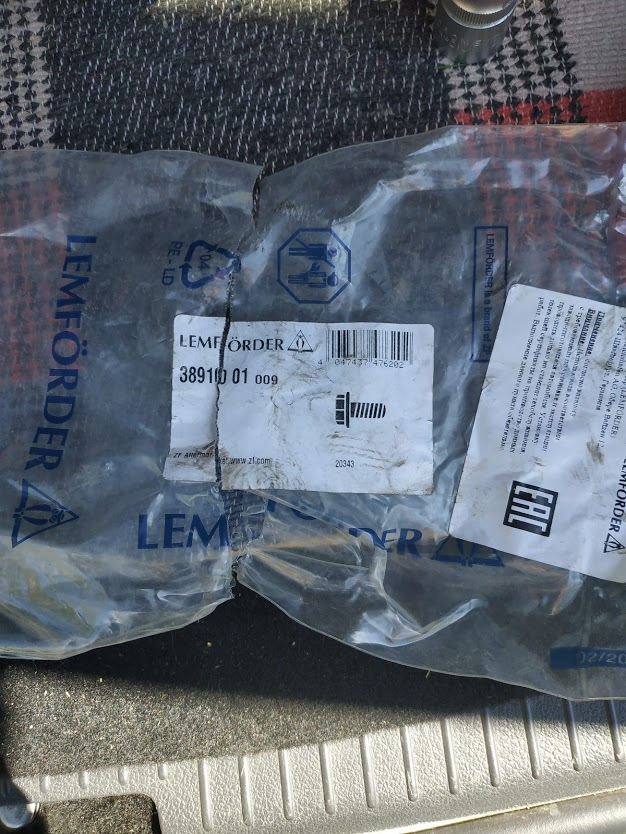3891001 Ремкомплект, подвеска колеса LEMFORDER | Запчасти на DRIVE2