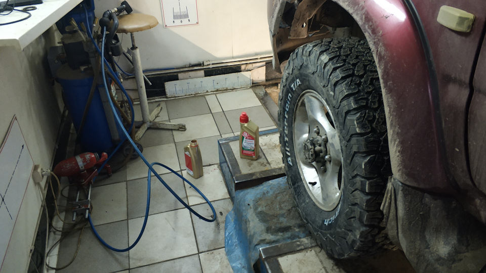 Развал-схождение. Сальник раздатки. — Great Wall Safe, 2,3 л, 2008 года ...