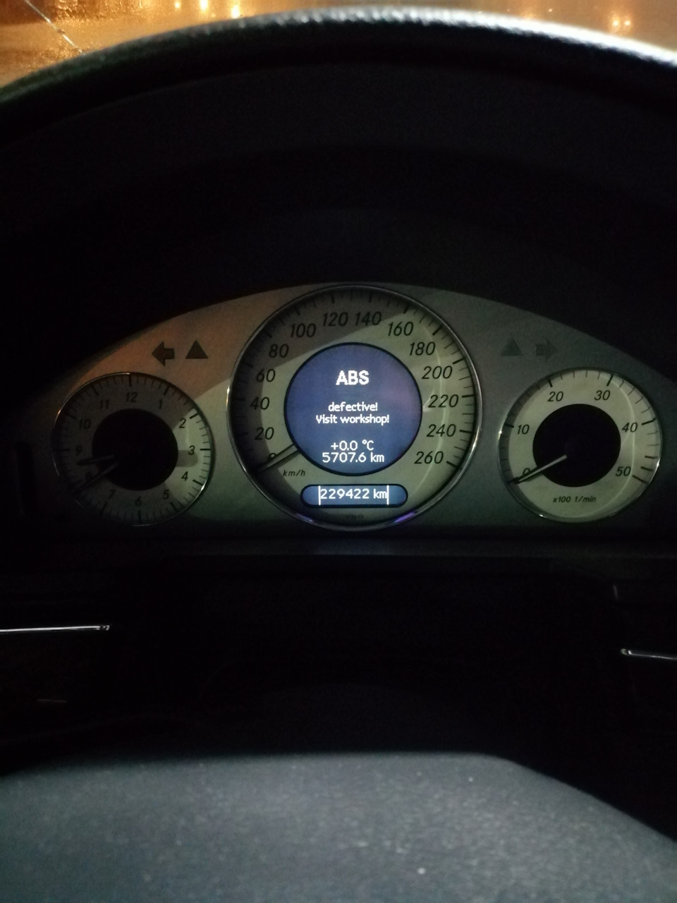 ABS/ESP/BAS — Mercedes-Benz E-Class (W211), 2,7 л, 2002 года | визит на ...