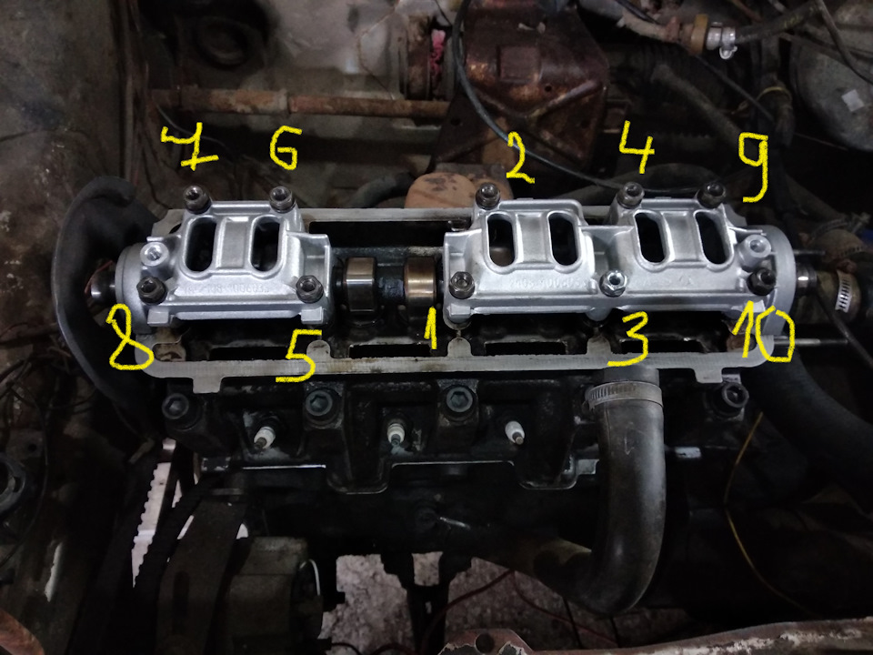Собираю мотор 2108. Установка распредвала — Lada 21083, 1,5 л, 1997 ...