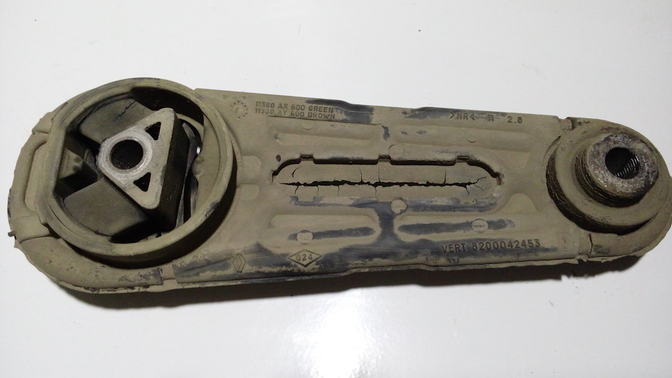 8200042453 Опора двигателя/кпп RENAULT | Запчасти на DRIVE2