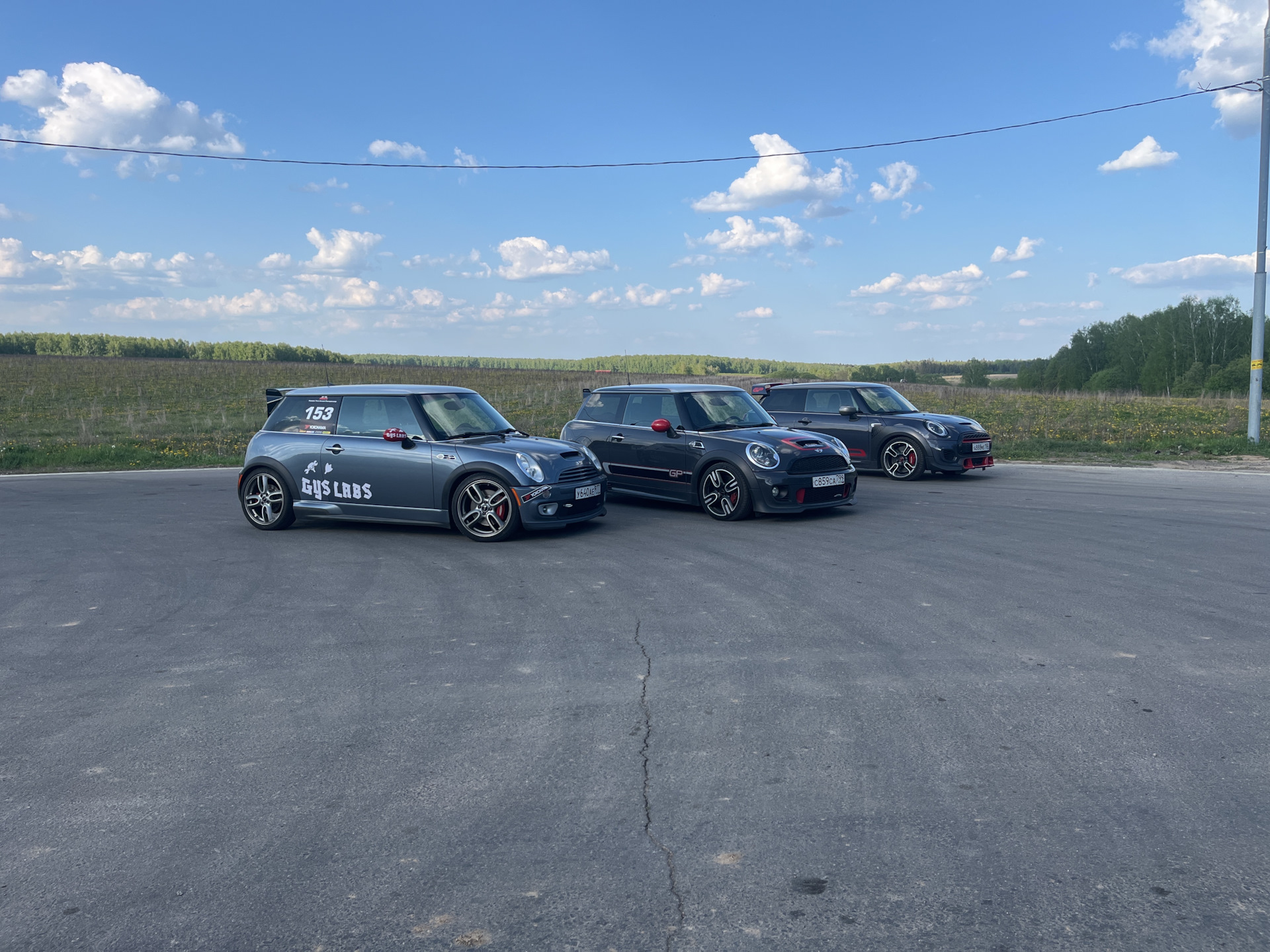 СЪЁМКИ — MINI John Cooper Works GP (R53), 1,6 л, 2006 года | видео | DRIVE2