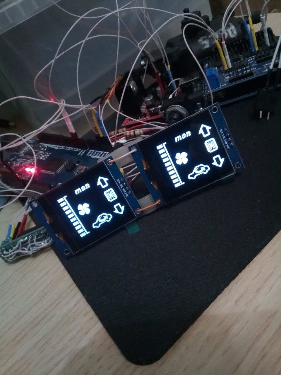Новый климат на Arduino — Audi 80 (B3), 1,8 л, 1991 года | своими ...
