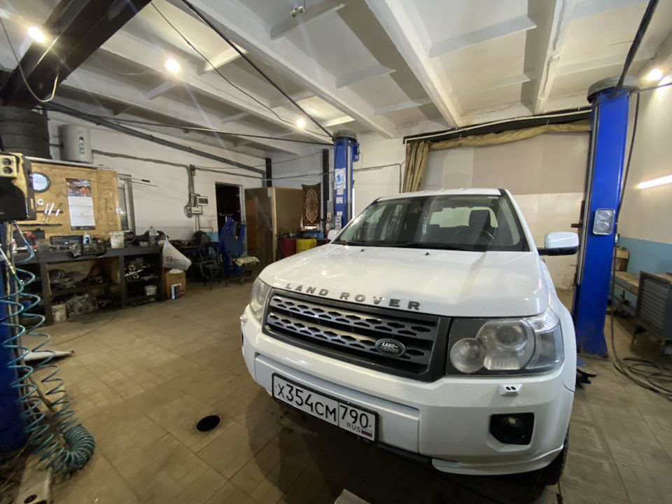 ТО 268 000 ч.2 замена стоек стаба и колодок — Land Rover Freelander 2 ...