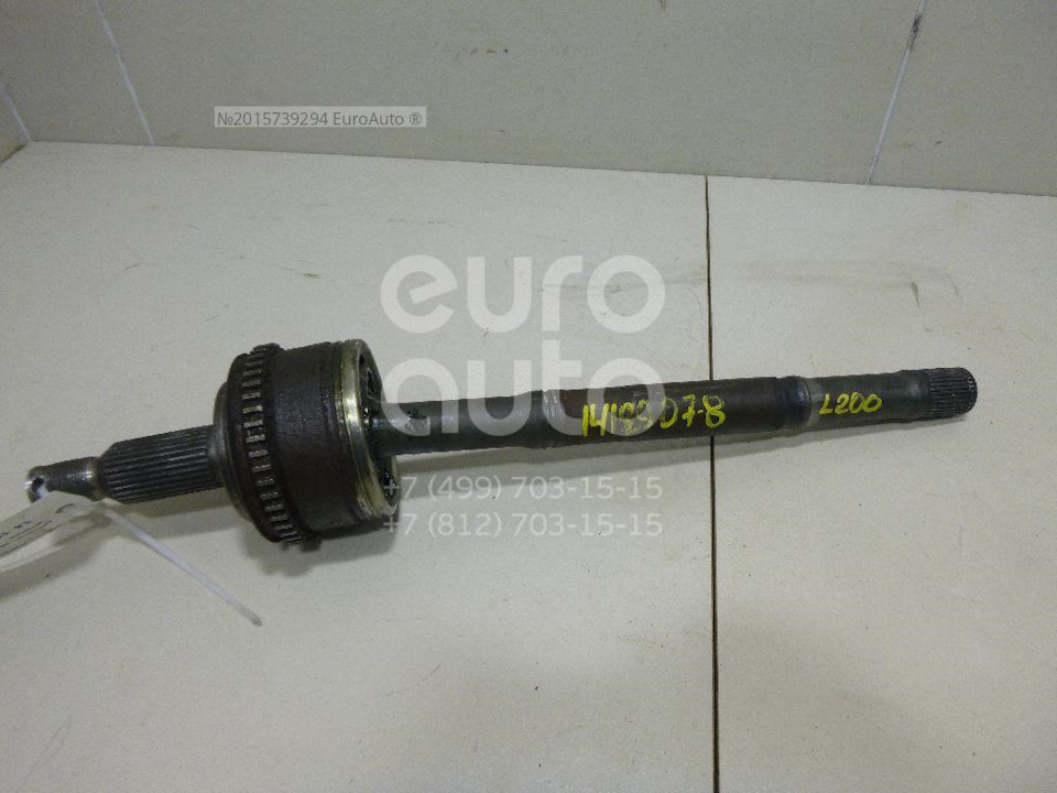 3815A309 ПРИВОД В СБОРЕ ПЕРЕДНИЙ ЛЕВЫЙ (L) L200 KB4T (05-14) Mitsubishi ...