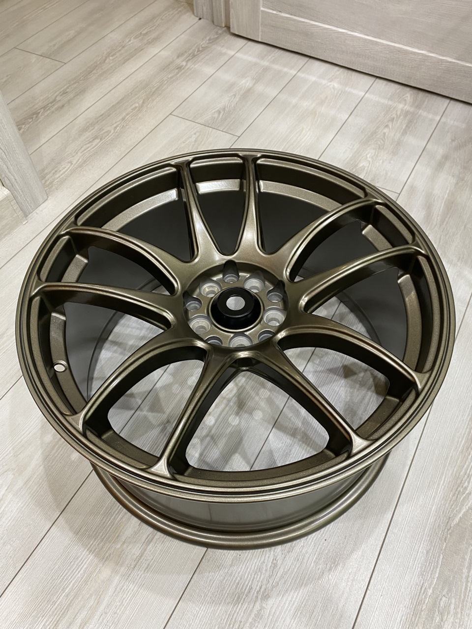 Сельхоз Work CR-Kiwami Matte Bronze — Honda Accord (7G), 2,4 л, 2008 года | колёсные диски | DRIVE2