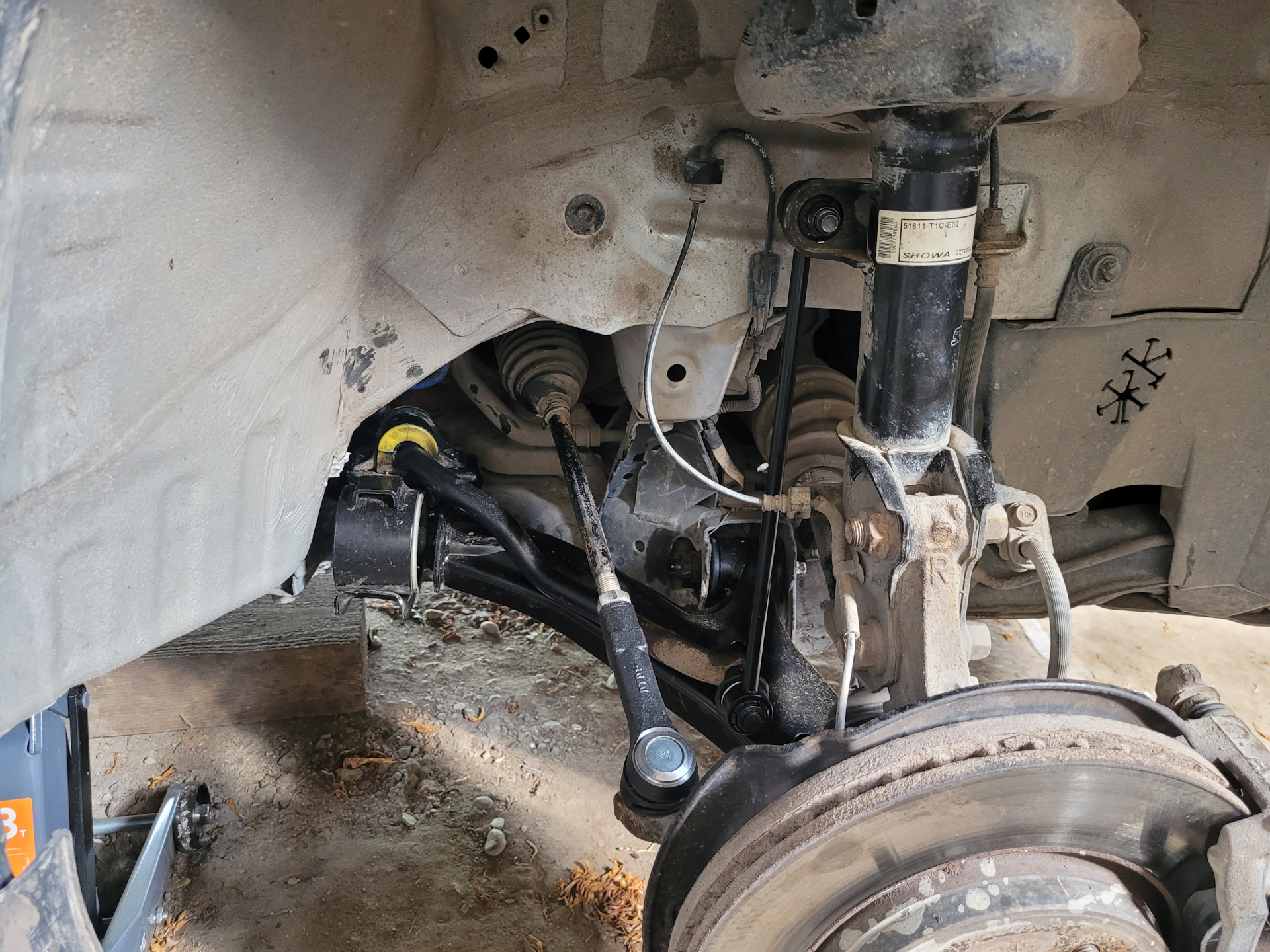 📌Глобальное ТО подвески. Выбор пал на запчасти CTR! 👍 — Honda CR-V (RE), 2,4 л, 2008 года ...