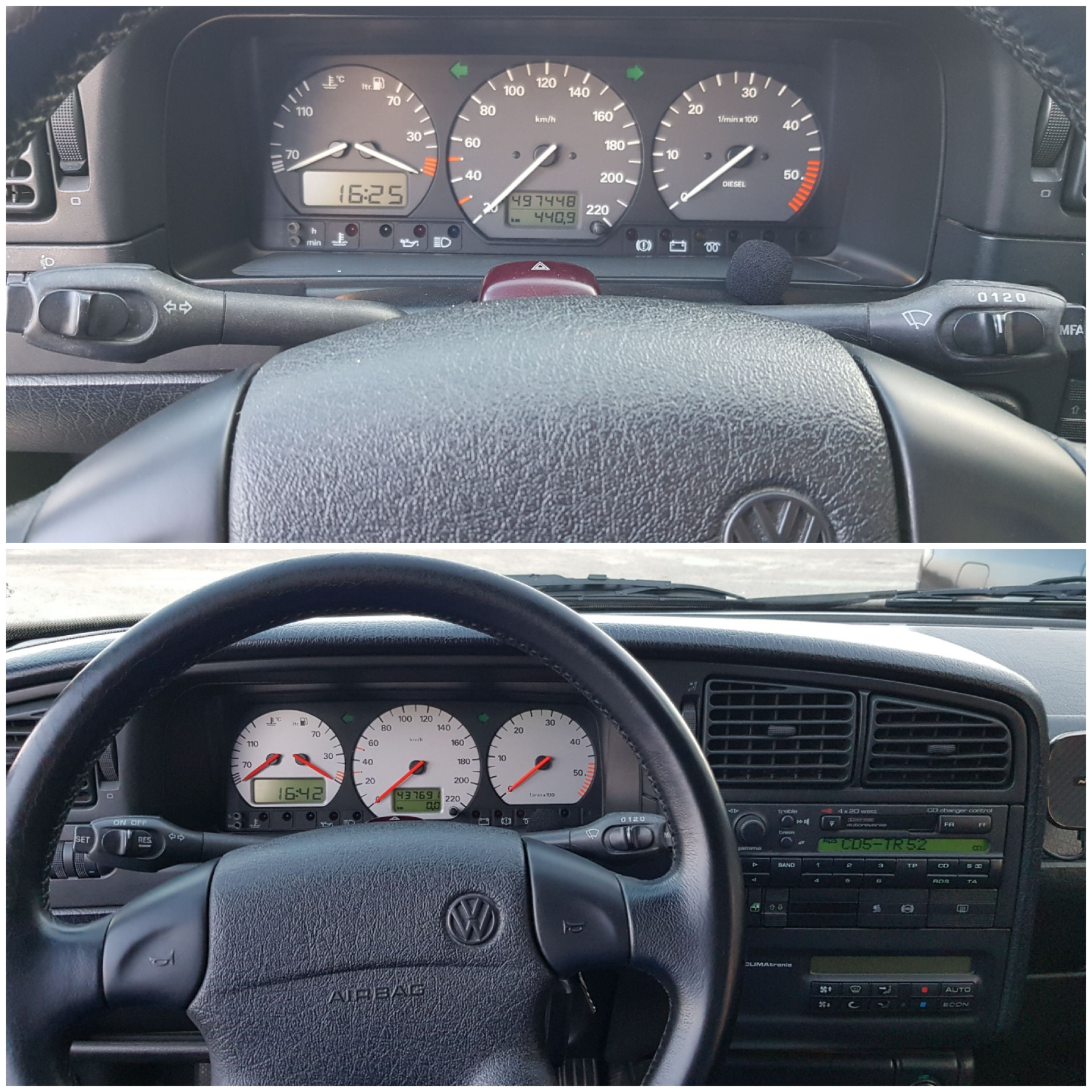 Быстрая приборка ПАСАТ Б4 ТДИ — Volkswagen Passat Variant (B4), 1,9 л ...