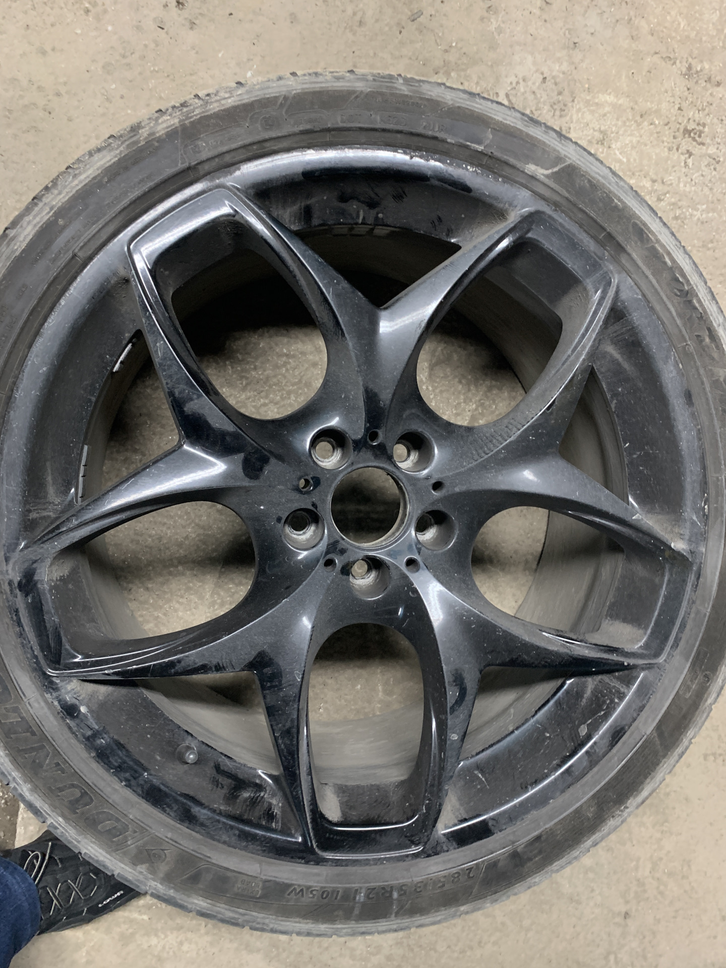 Литые дики Borbet r21 — BMW X5 (E70), 3 л, 2012 года | колёсные диски ...