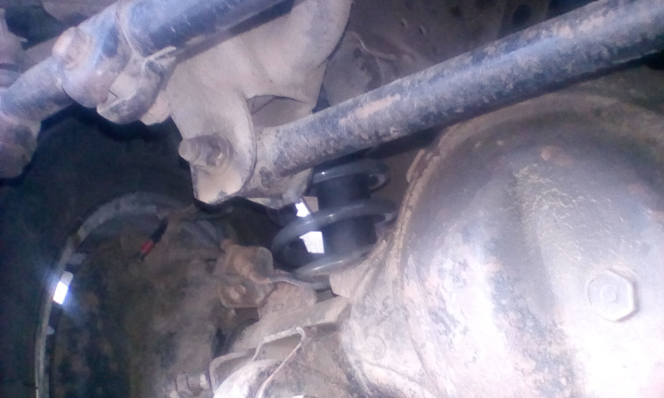 замена СБ передней панары — Toyota Land Cruiser Prado 70-series, 2,4 л ...