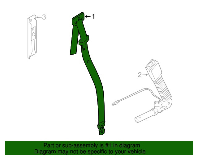 LR050785 Ремень безопасности Jaguar Land Rover | Запчасти на DRIVE2