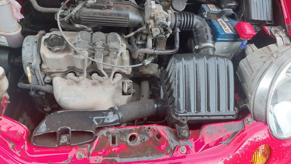 После сильного ливня проблемы — Daewoo Matiz (M100/M150), 0,8 л, 2013 ...