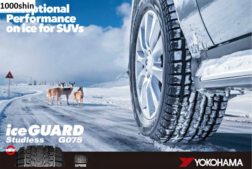 Немного о Yokohama Ice Guard SUV G075 235/55 R19 101Q — Hyundai Santa Fe (4G), 2 л, 2018 года ...