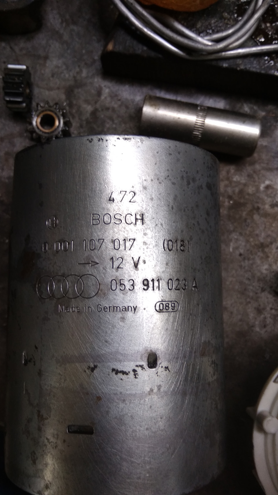 053911023 Стартер VAG | Запчасти на DRIVE2