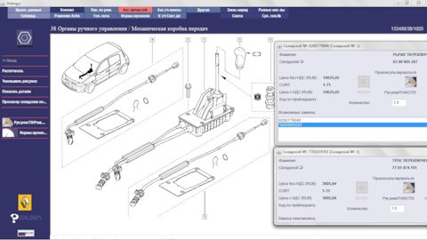 7701474701 Трос переключения КПП RENAULT | Запчасти на DRIVE2
