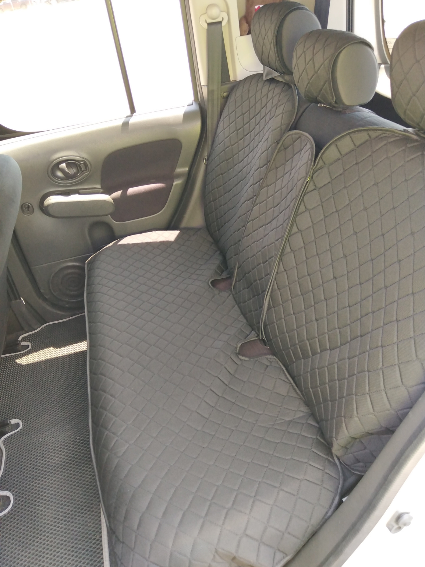 Накидки на сиденья. — Nissan Cube III, 1,5 л, 2018 года | аксессуары | DRIVE2