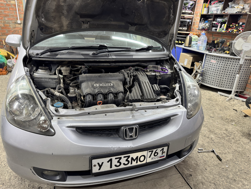 Начало неБольшого обслуживания #1 — Honda Fit (1G), 1,3 л, 2001 года | своими руками | DRIVE2