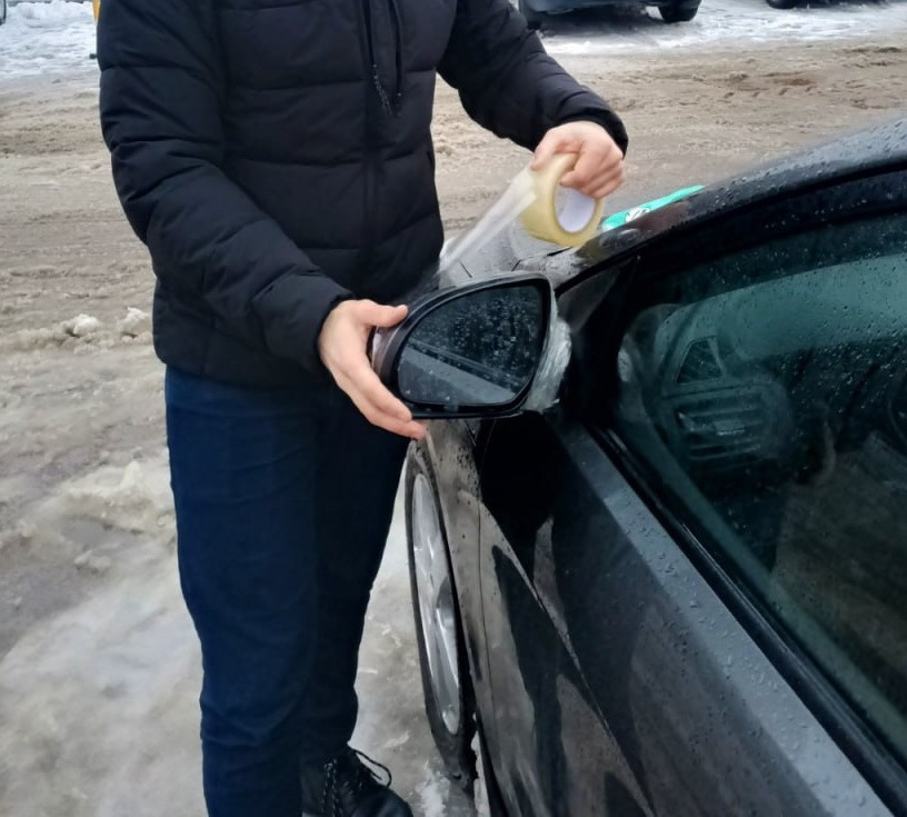 Отремонтировал левое зеркало заднего вида. Получилось! — KIA Rio (3G ...