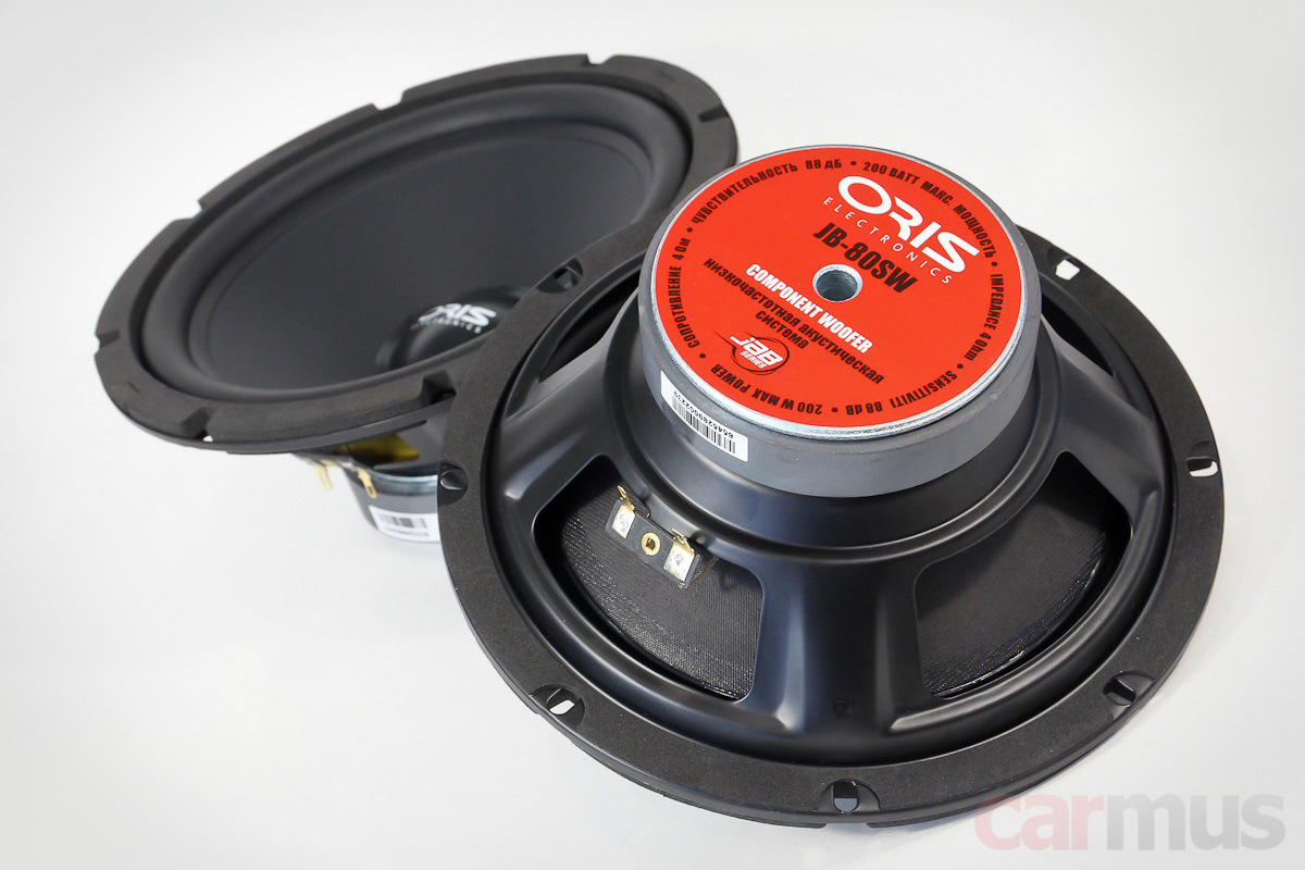 Общая концепция для разных калибров. Тест отдельных НЧ/СЧ динамиков Oris JB-65SW (6,5 дюймов) и ...