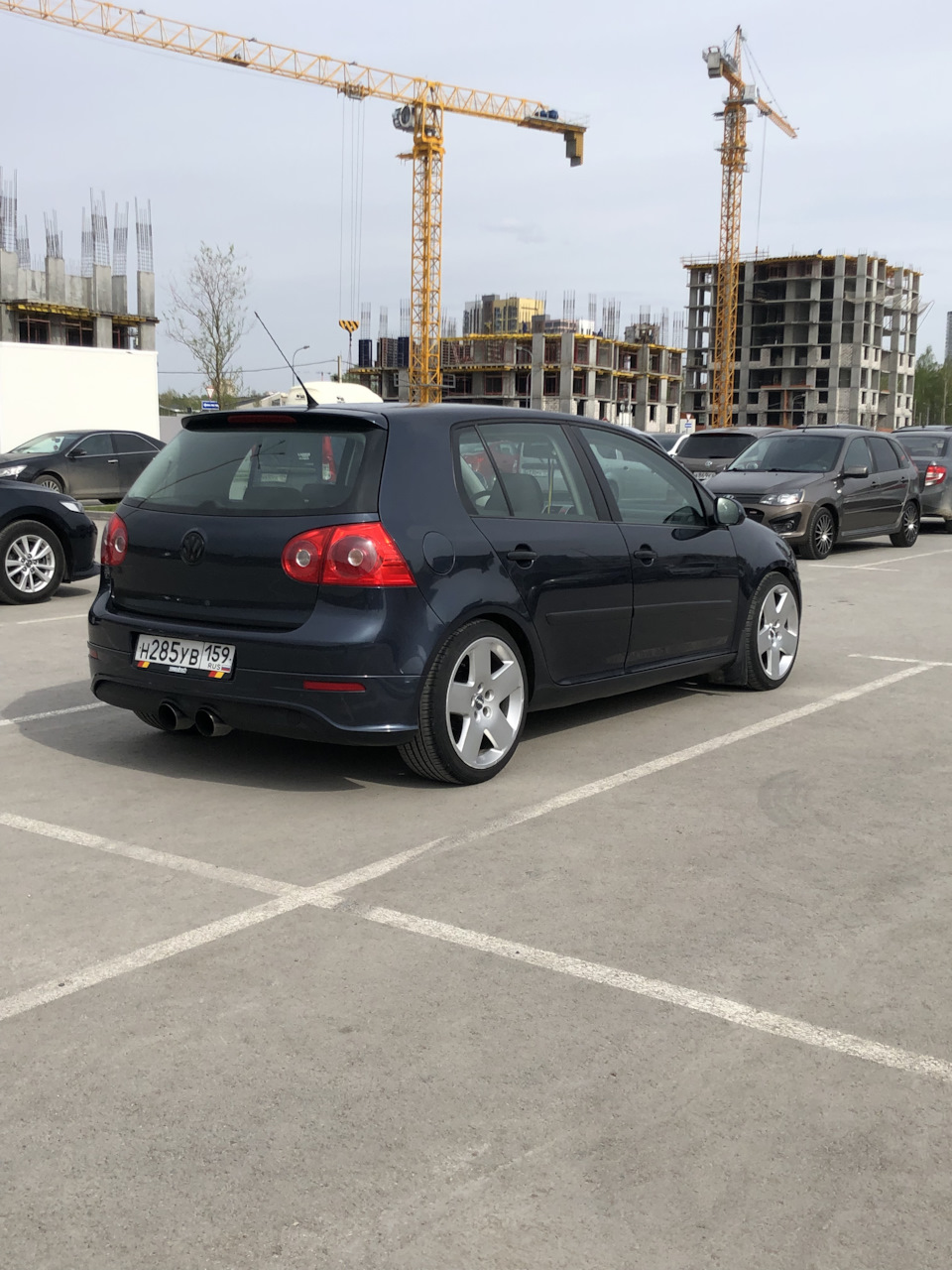 Тяги подкрадули или ronal flat five 18 — Volkswagen Golf Mk5, 1,4 л ...