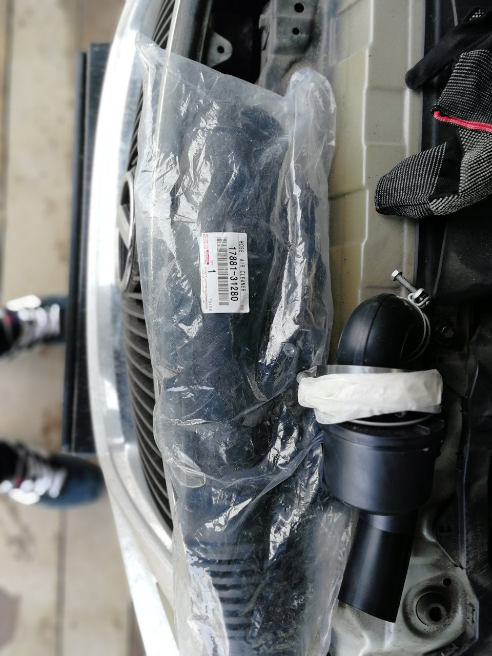 Воздушный патрубок — Lexus IS II, 2,5 л, 2007 года | тюнинг | DRIVE2