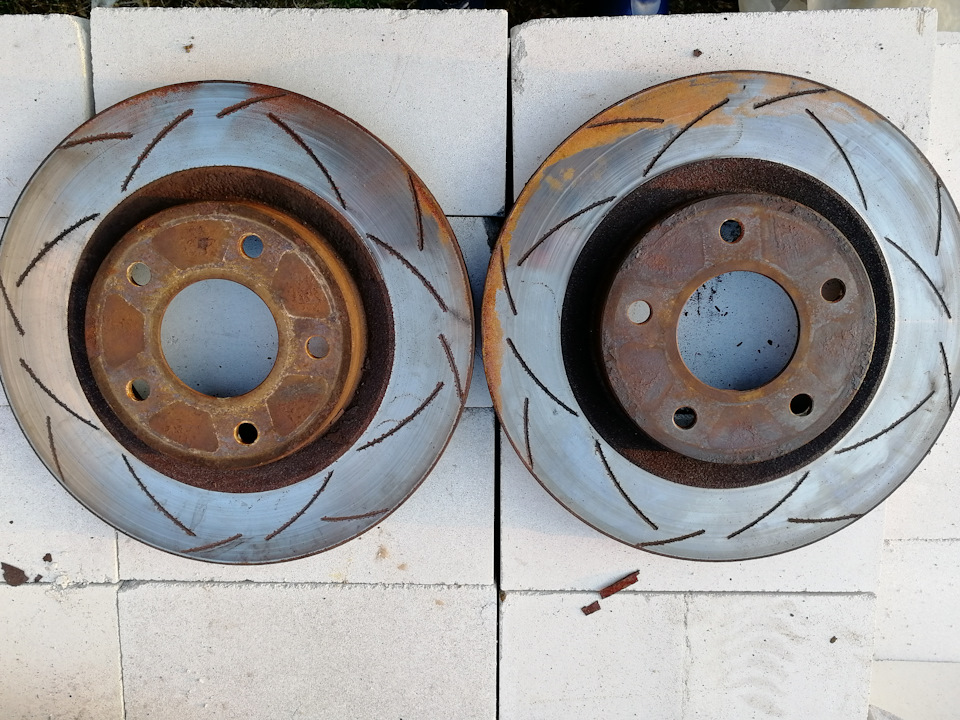 Передние тормозные диски DBA Т2 294mm — Mitsubishi Lancer IX, 2 л, 2004 ...