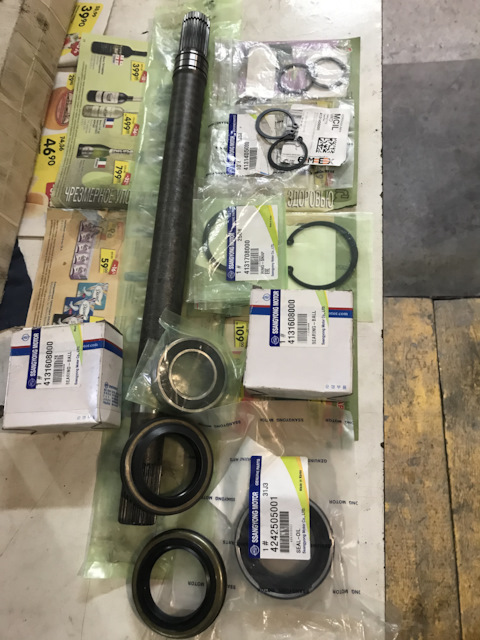 4242505001 Сальник полуоси задний SSANG YONG | Запчасти на DRIVE2