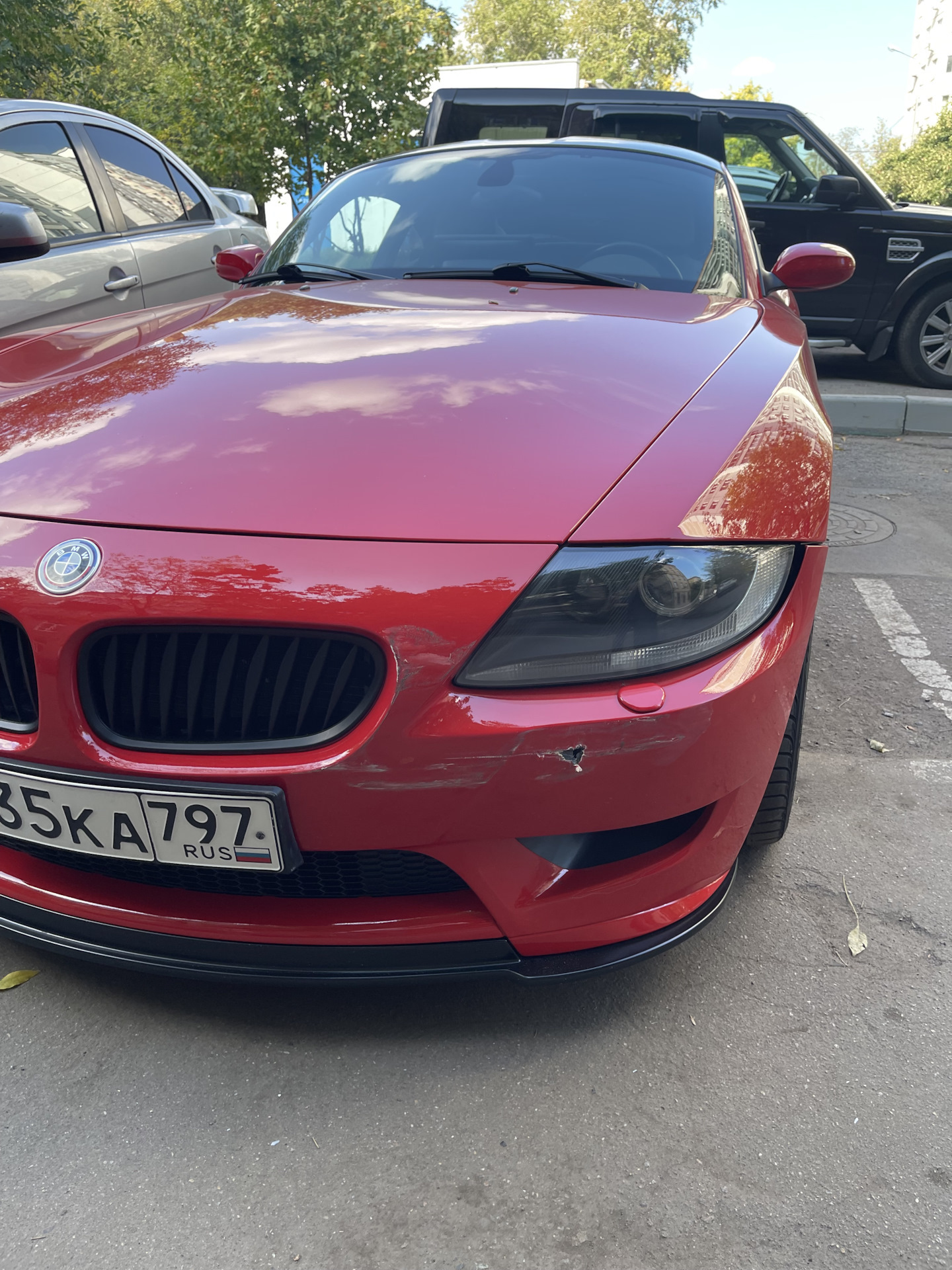 ///МЭ бампер – реставрация и возвращение в строй — BMW Z4 Coupe (E86 ...