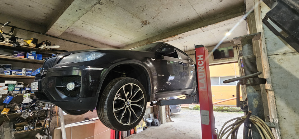 Обслуживание 8hp70, замена тормозной жидкости — BMW X5 (E70), 3 л, 2007 ...