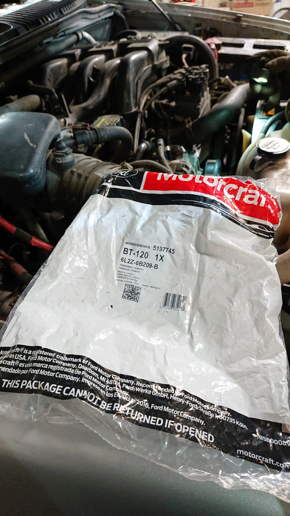 6L2Z6B209B Натяжитель приводного ремня для Explorer BT-120 Ford ...