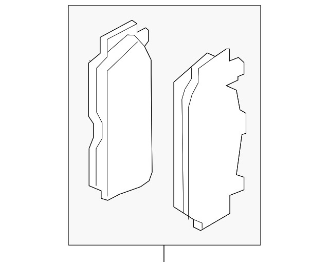 34112284370 Ремкомплект тормозных колодок для передней оси M5 M6 BMW ...