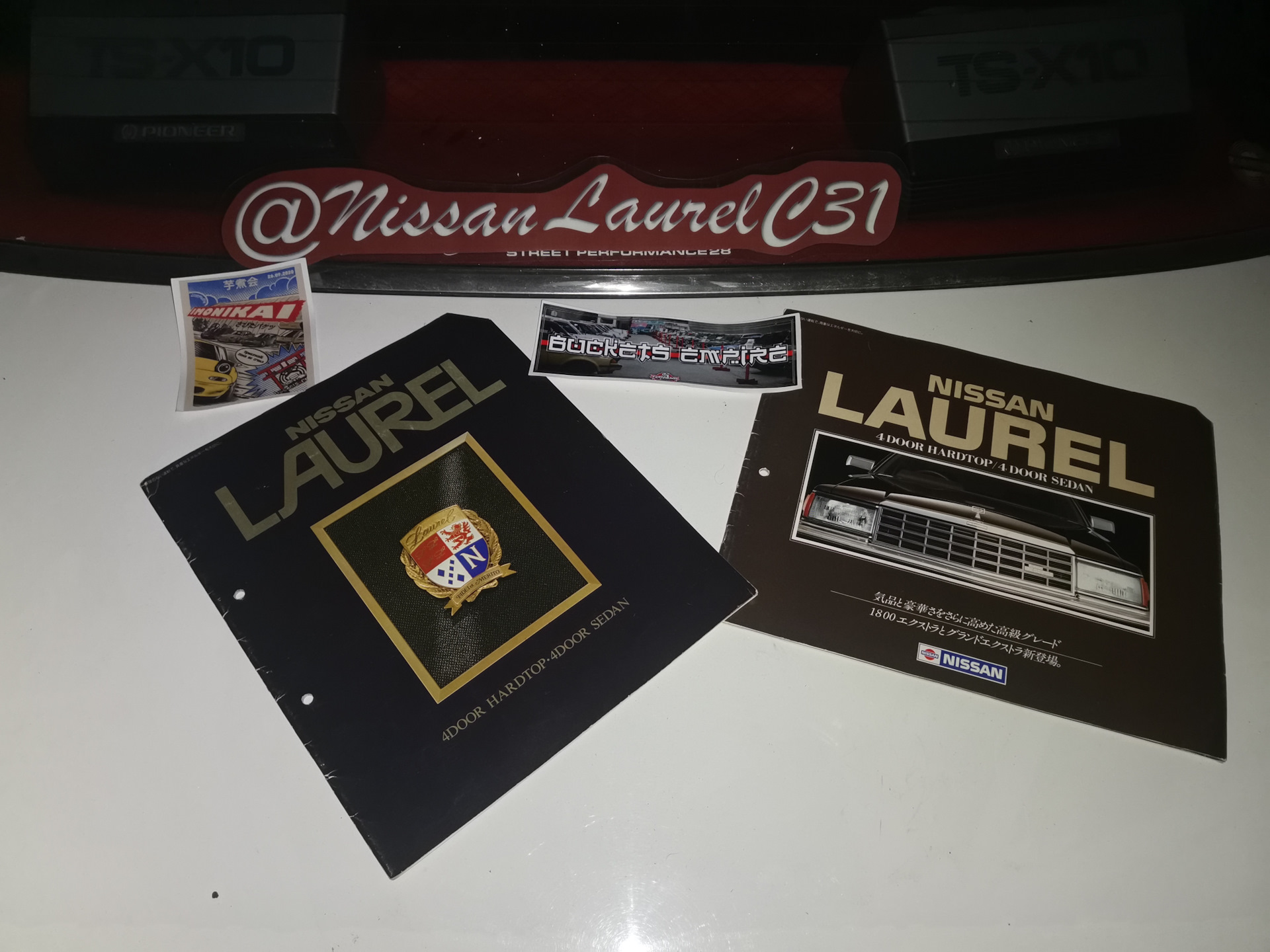 Эксклюзив! — Nissan Laurel (C31), 2,5 л, 1983 года | аксессуары | DRIVE2