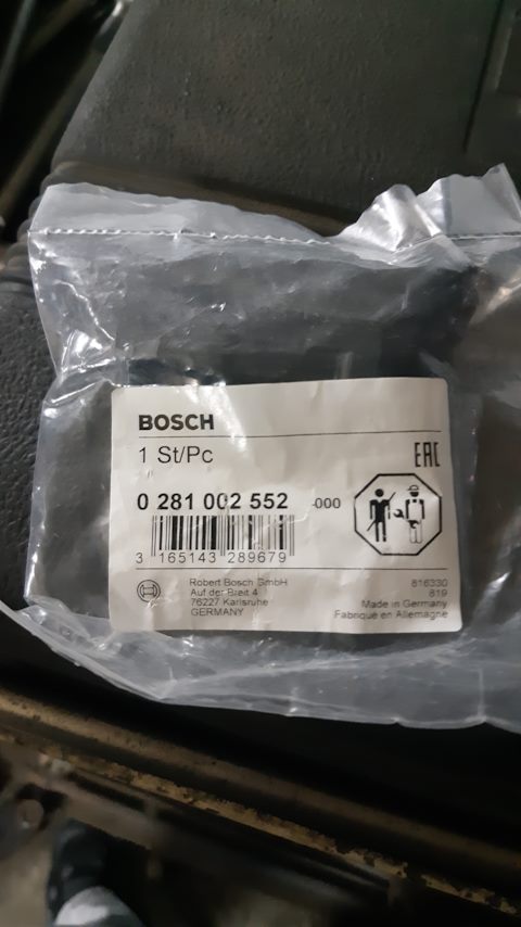 0281002552 Датчик давления наддува BOSCH | Запчасти на DRIVE2