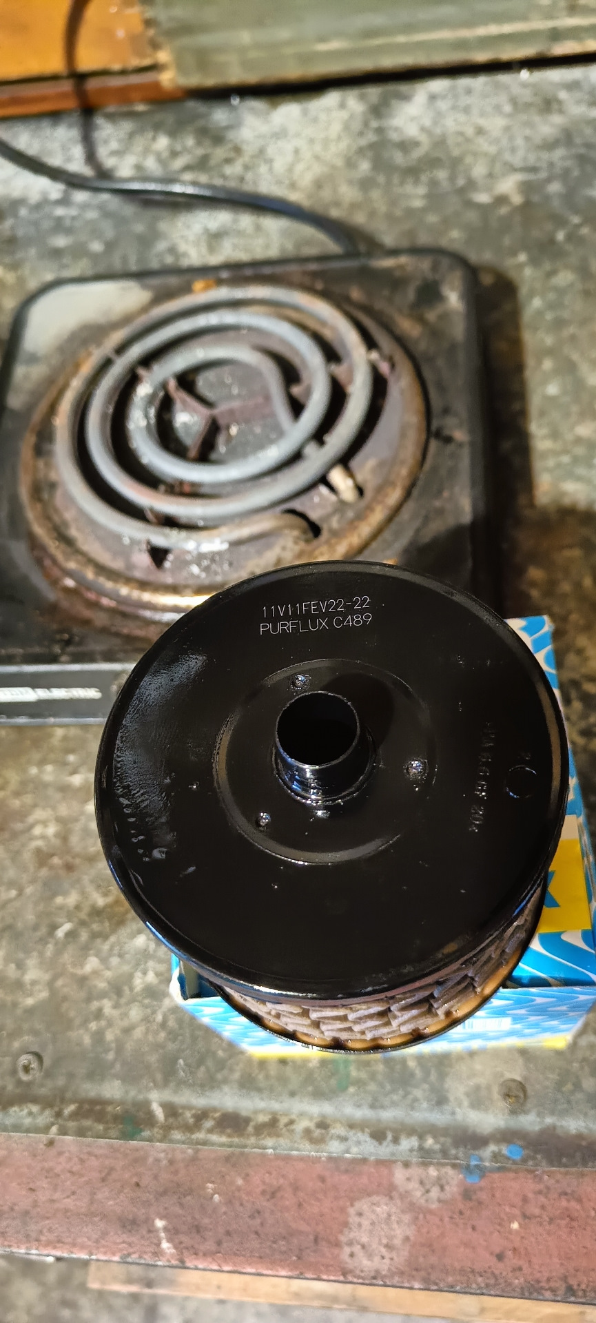 ТО топливный фильтр — Ford Galaxy (Mk III), 2 л, 2008 года | плановое ...