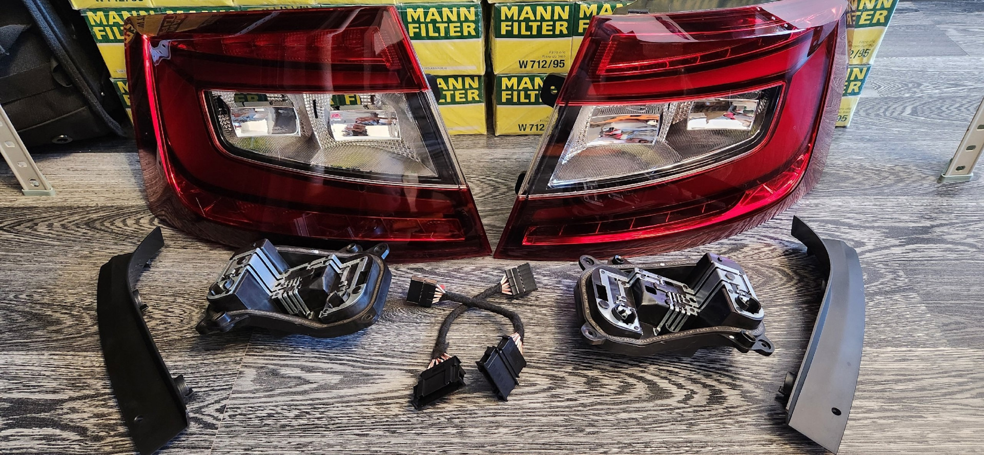 Hi led фонари — Skoda Octavia A7 Mk3, 1,8 л, 2014 года | стайлинг | DRIVE2