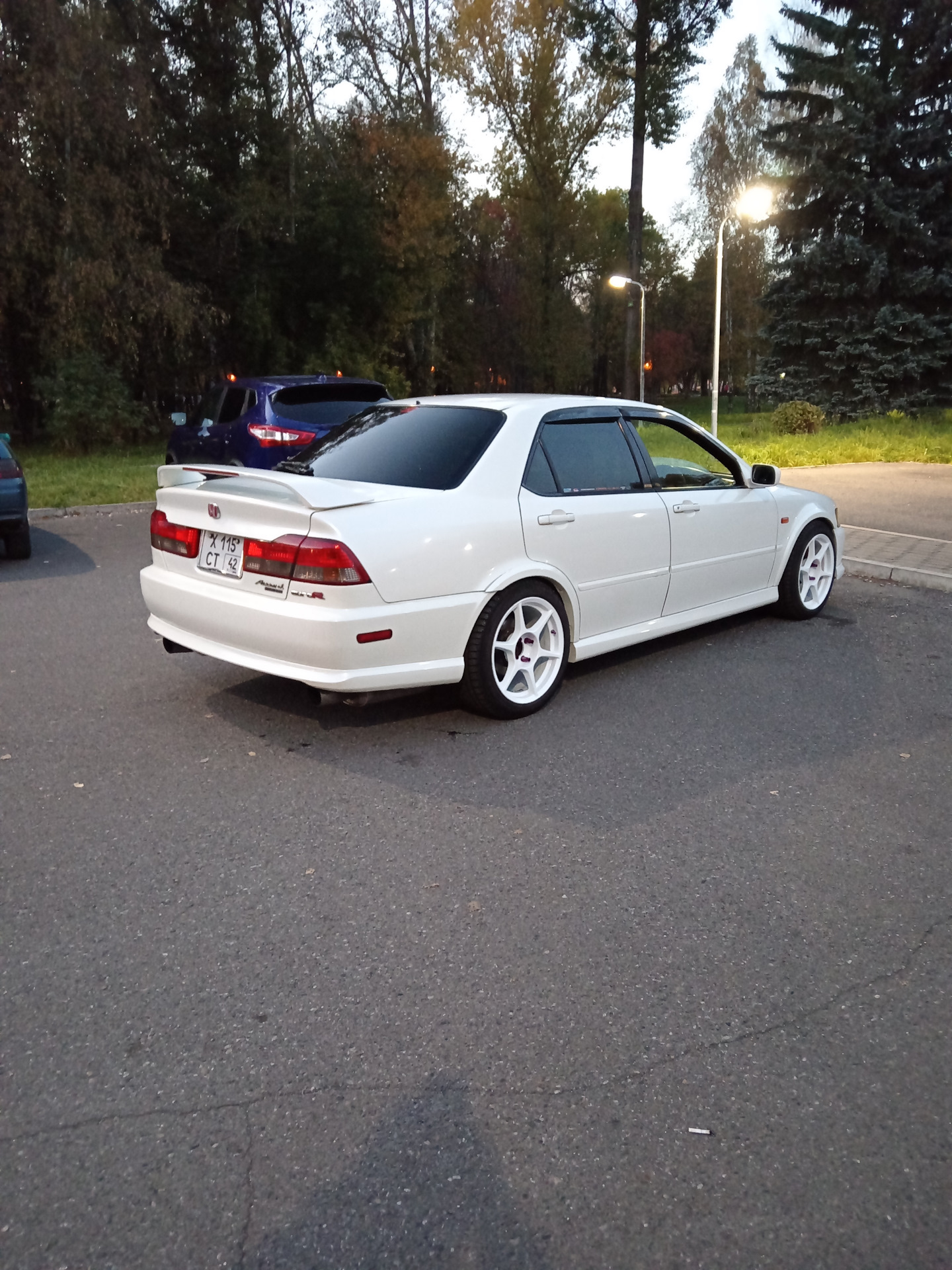 Новые диски kosei Buddy Club P1. rasing R17-8J, 4-114.3 — Honda Accord (6G), 2,3 л, 1999 года ...