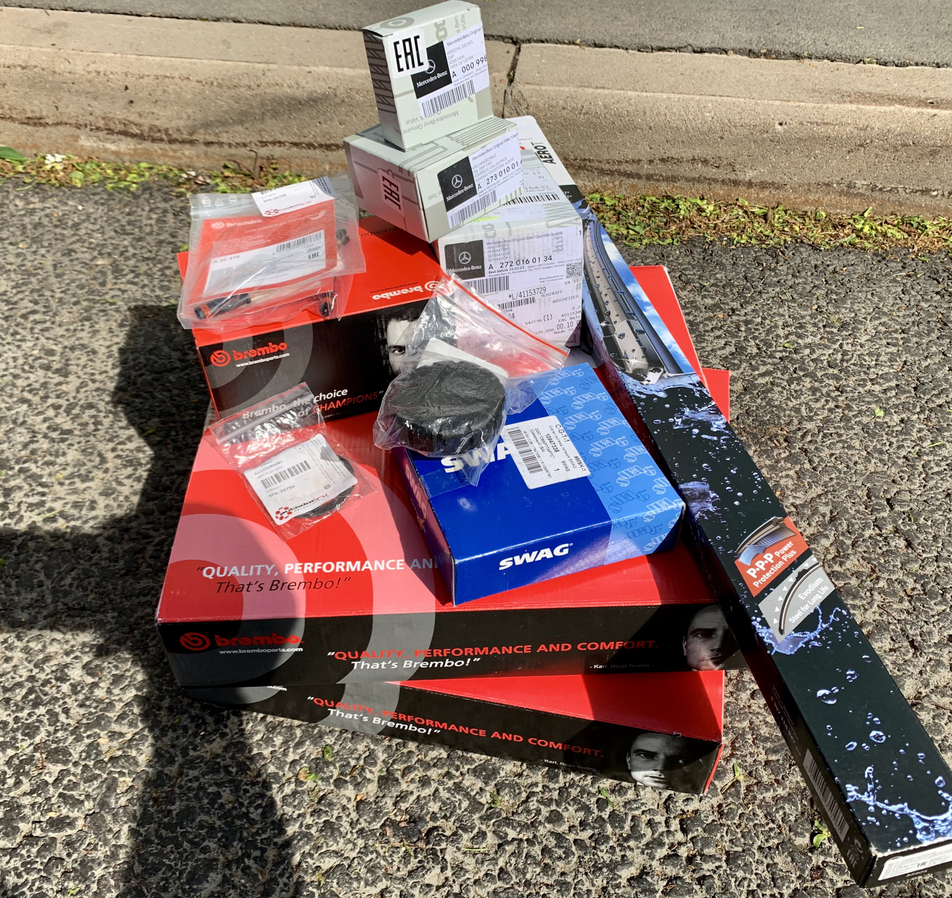 Небольшое но очень приятное ТО — Mercedes-Benz S-Class (W221), 3,5 л ...