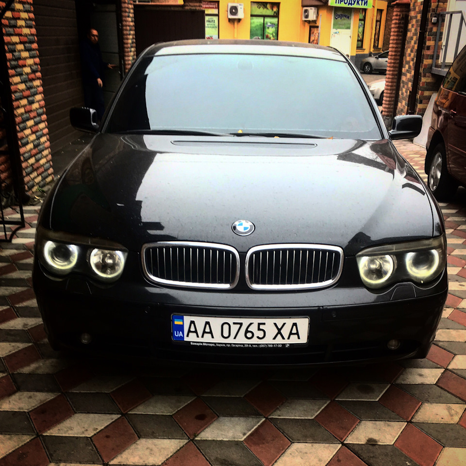 Led Markerы в «ангельские глазки» — BMW 7 series (E65/E66), 4,4 л, 2003 года | аксессуары | DRIVE2