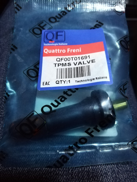 QF00T01691 Клапан датчика давления в колесе Quattro Freni | Запчасти на ...